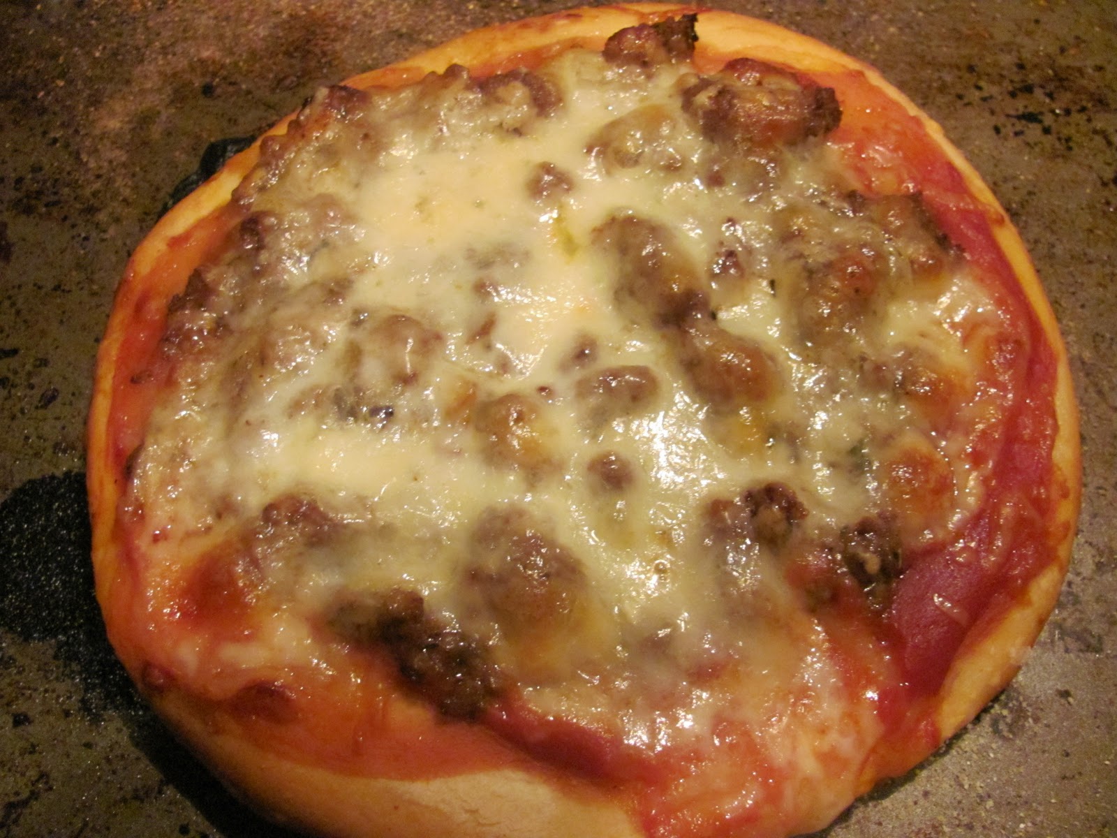 Uncanny Goodness. Time Saving Recipes: Moussaka Personal Pizzas