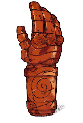 DuraznoCreative: Hellboy Hand