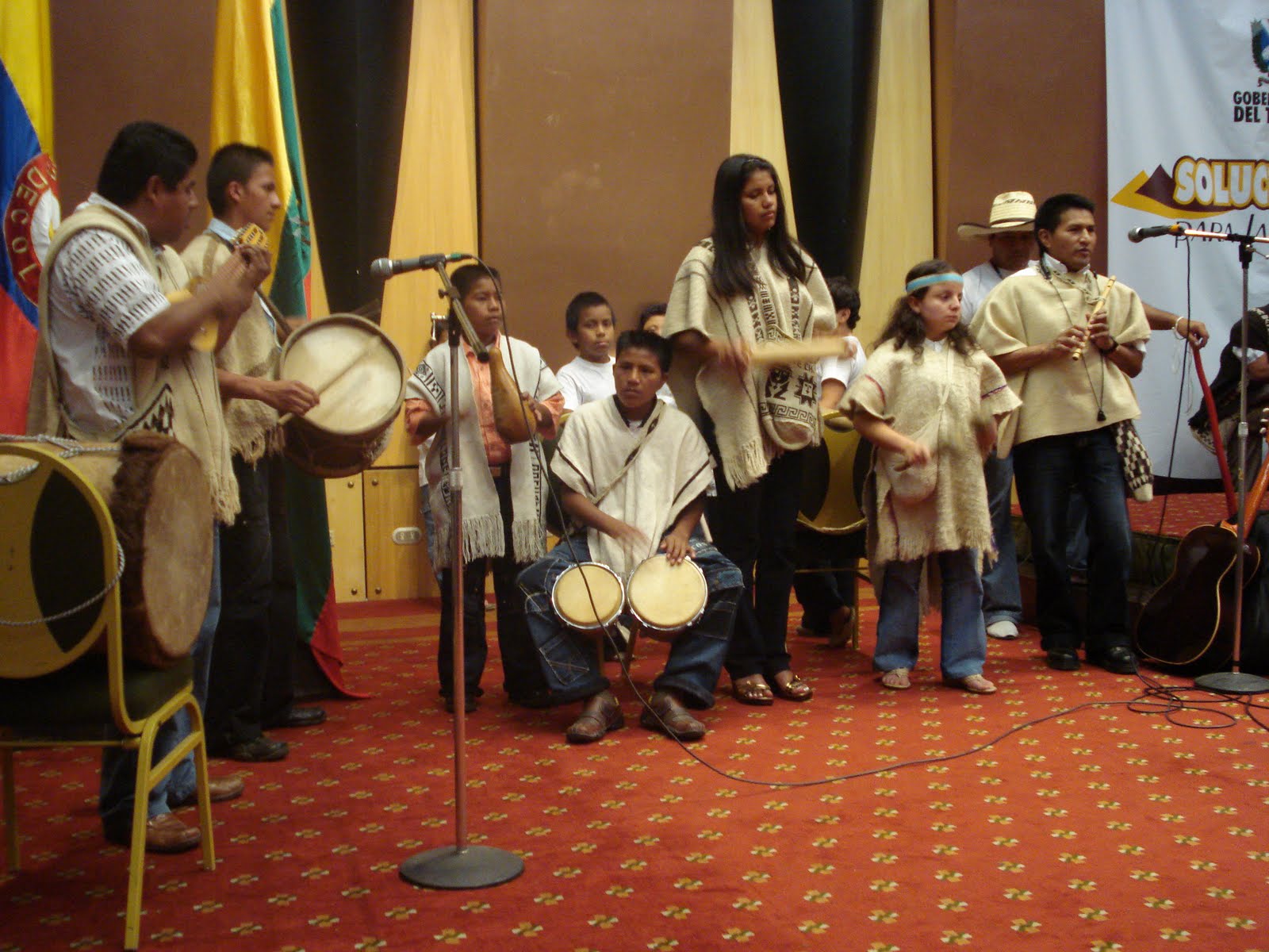 ASÍ ES GAITANIA: Actividad Cultural Indigena Paez