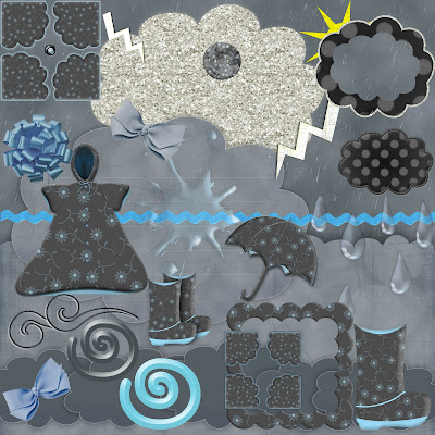 Scrap Cheese: Rainy Day Kit freebie