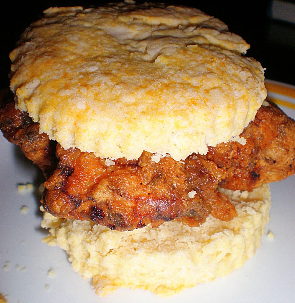 Man B Que: Meat, Beer, Rock N' Roll: Southern Style: Chicken Biscuits