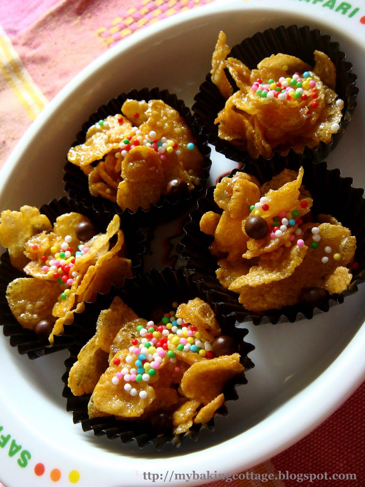 My Baking Cottage: Honey Cornflakes