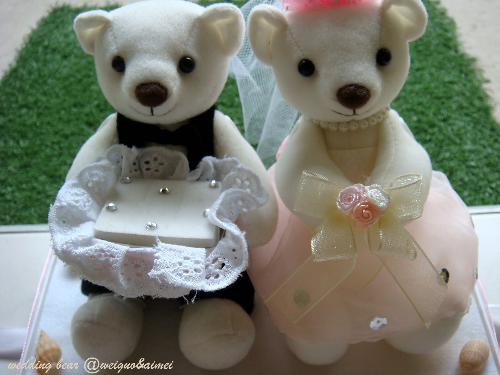 My Baking Cottage: Wedding DIY - personalised wedding bear