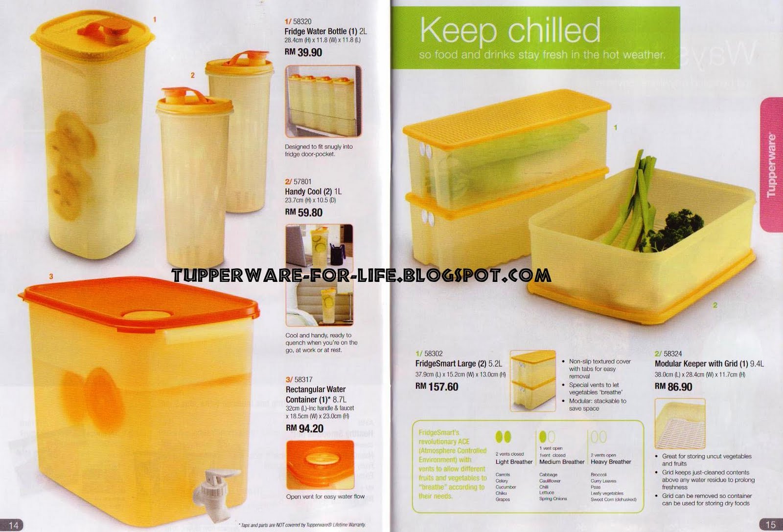 TUPPERWARE LATEST CATALOGUE APRIL 2010 | Tupperware Malaysia Online