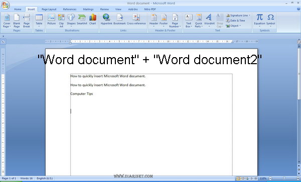 How to quickly insert document in Microsoft Word | Tech News