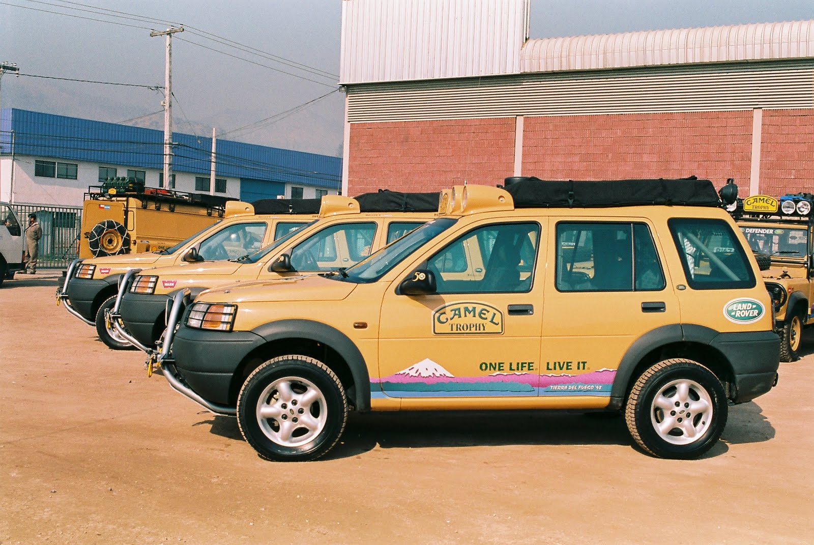 Camel Trophy Rally 1998, Chile: In the Parking Area