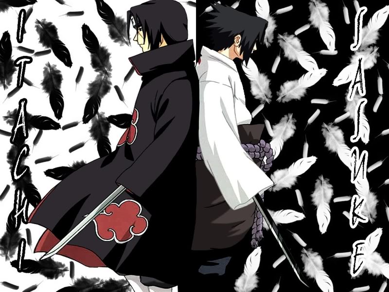 NARUTO WALLPAPERS: Raven Shadow Jutsu of Uchiha Itachi