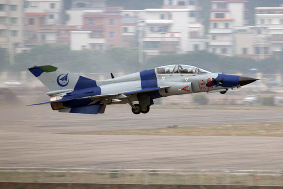 China Defense Blog: First photo of JL-9 Plateau Eagle in PLAAF Color.