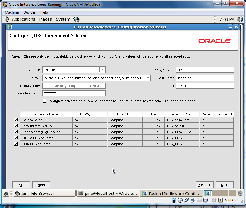 Beginning Java & SOA Development: Configuring a New Oracle SOA Domain ...
