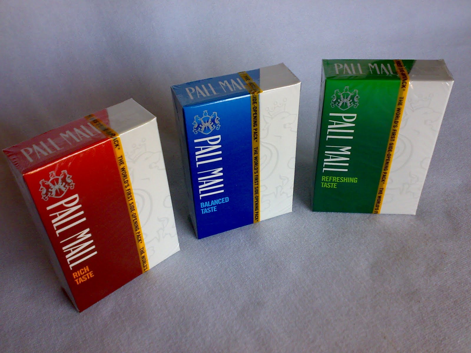 Cigarette Memoirs: PALL MALL is wOrLd's First!