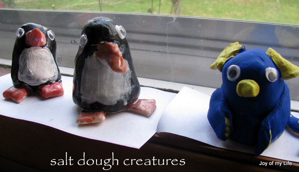 The Joy of My Life, and other things: Kids Craft: Salt Dough Creatures