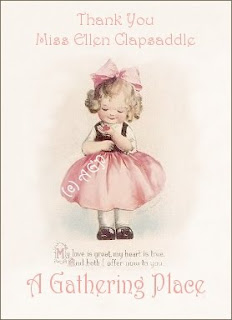 ~MISS ELLEN HATTIE CLAPSADDLE...Your Amazing Work Lives On~