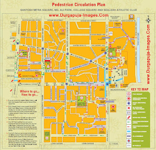 THE CITY OF JOY KOLKATA: Durga Puja Map - Kolkata Roadmap for Puja ...