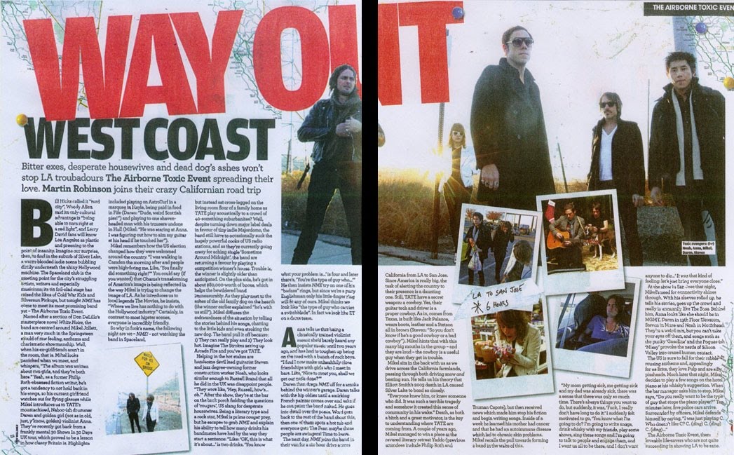 Group 15: NME Double page spread