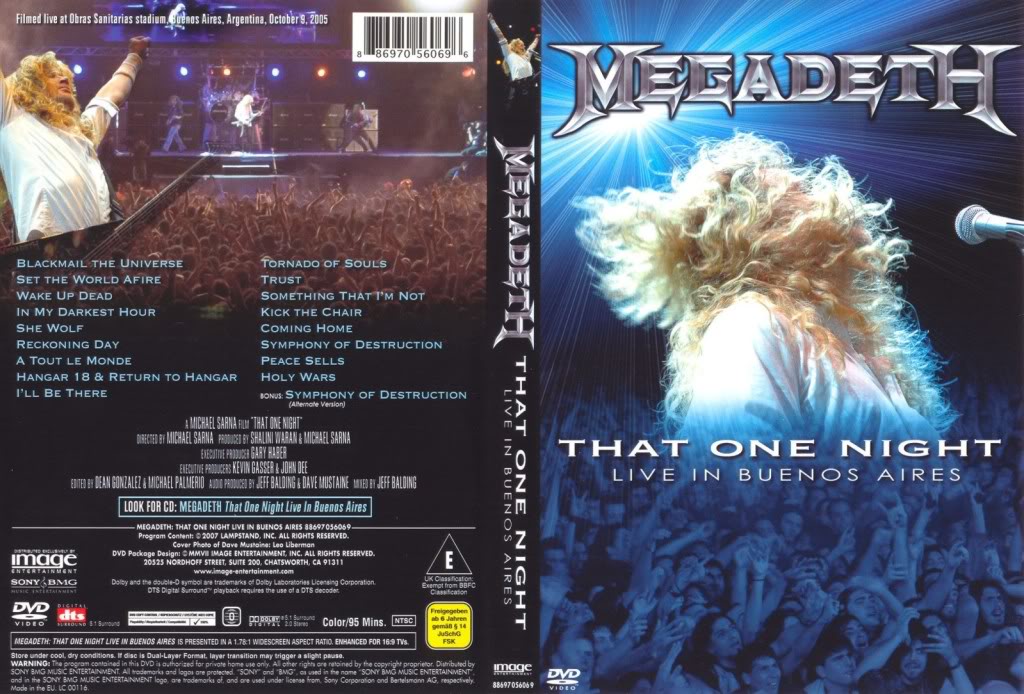 Tu Musika = Tu Onda!: Megadeth - That One Night Live in Buenos Aires