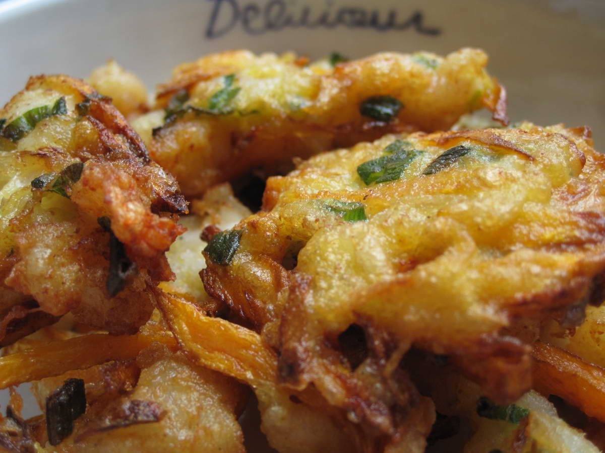 Blessed Homemaker: Prawn Fritters With Vegetables