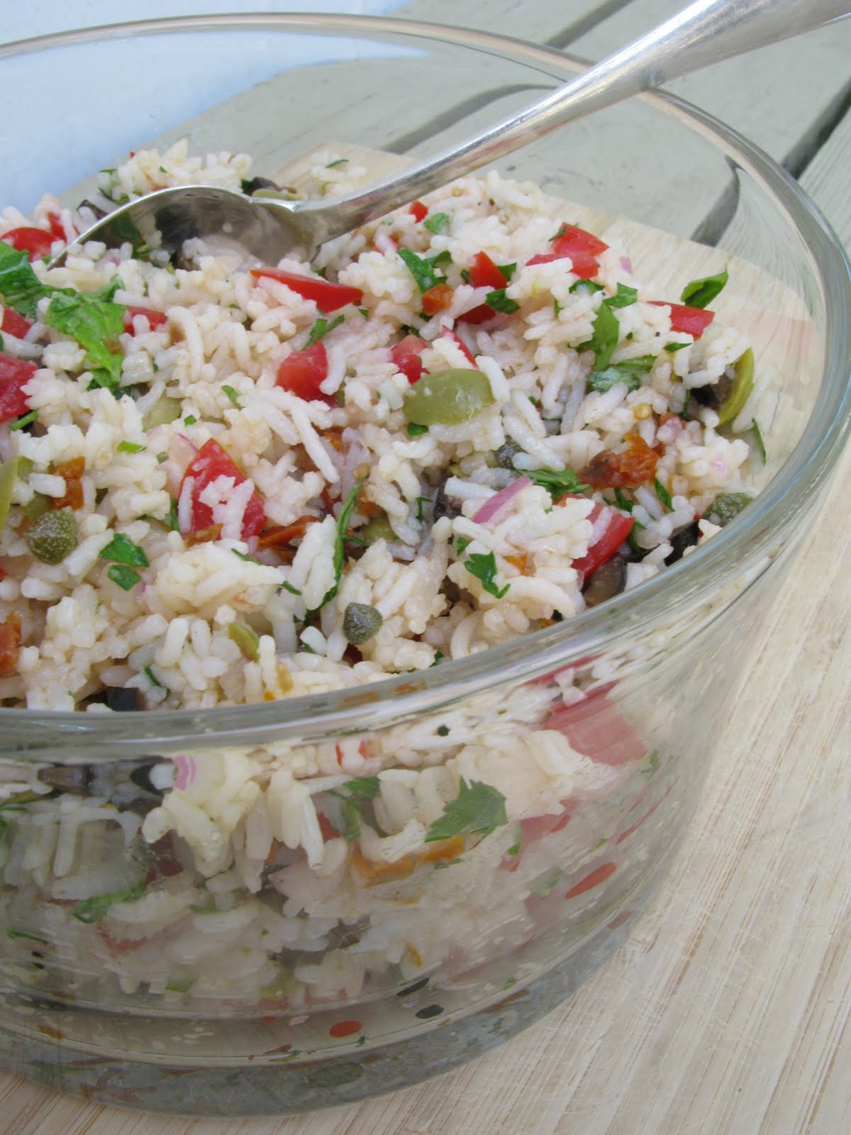 Au gré du marché: Salade de riz méditerranéenne
