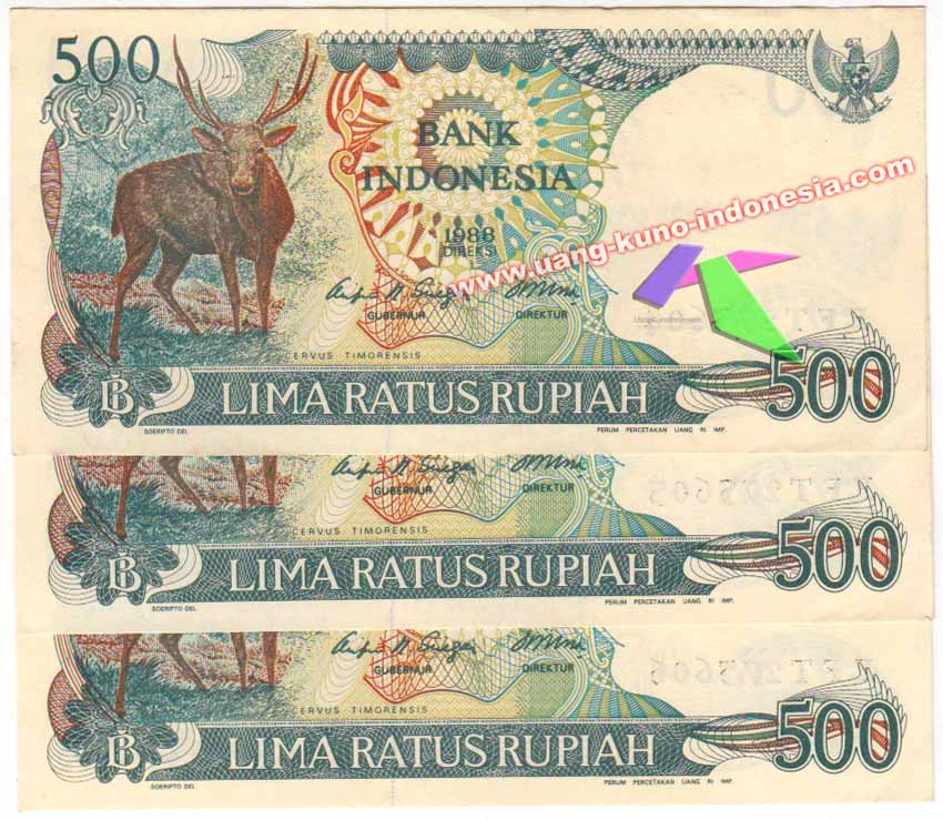 1st SITUS JUAL BELI UANG KUNO INDONESIA: Seri Rusa 1988