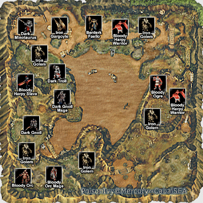 Cabal SEA: Cabal SEA - Monster Map Guide
