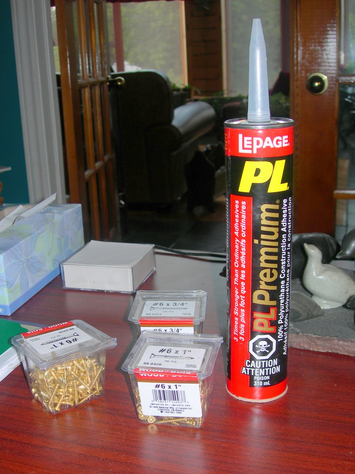 Building the PBK 18 Kayak: Glue and Screws