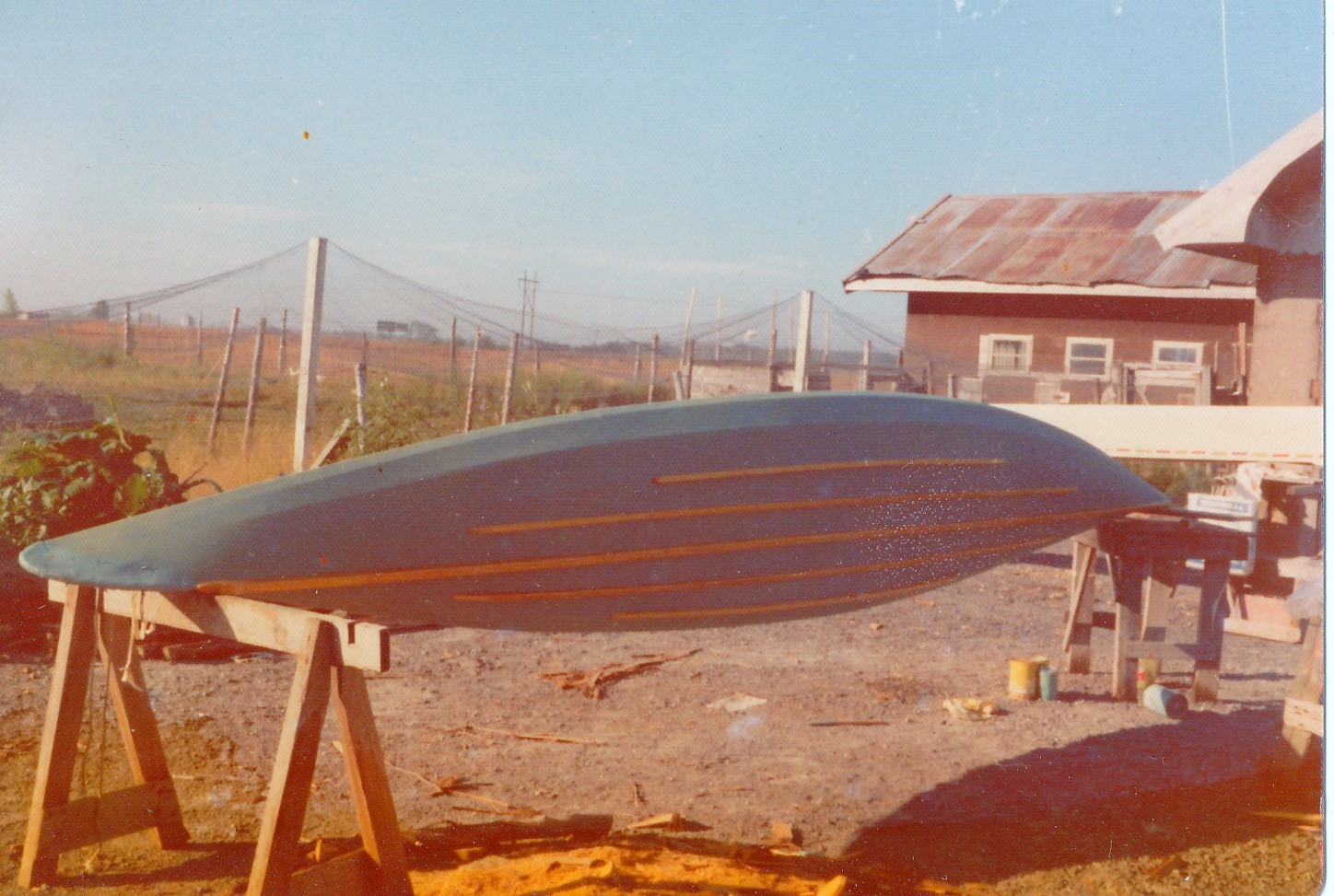 Building the PBK 18 Kayak: Pictures of the first PBK 18 Being Built.