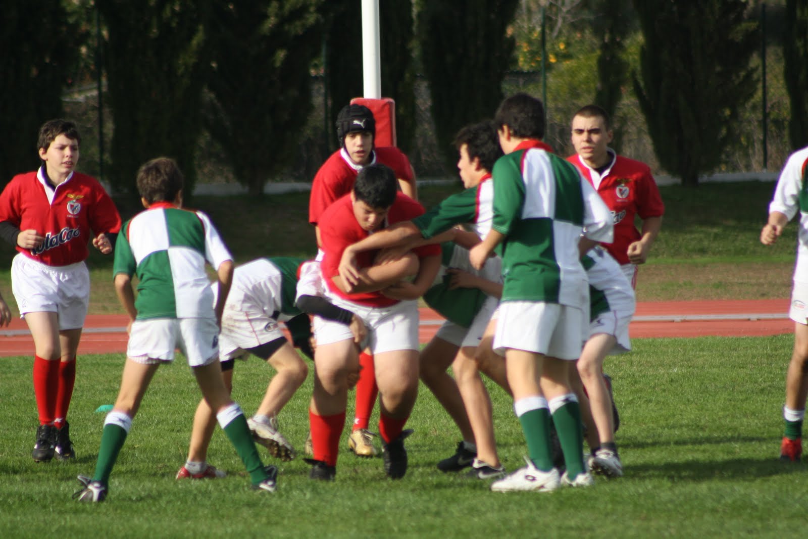 ESCOLINHAS DE RUGBY DO BENFICA: 3ª Jornada Sub14