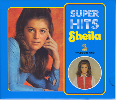 PASSION SHEILA: Sheila : "Super hits L'école est finie" en CD.