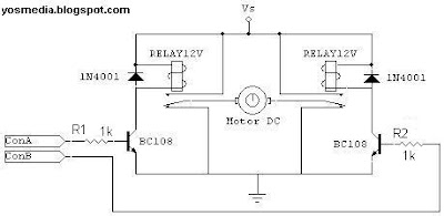 Gaya Terbaru Rangkaian Driver Relay, Skema Rangkaian
