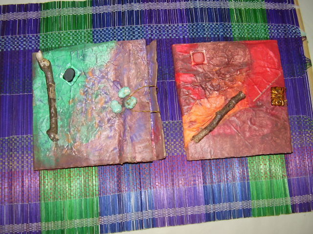 Cuadernos forrados con creatividad - Imagui