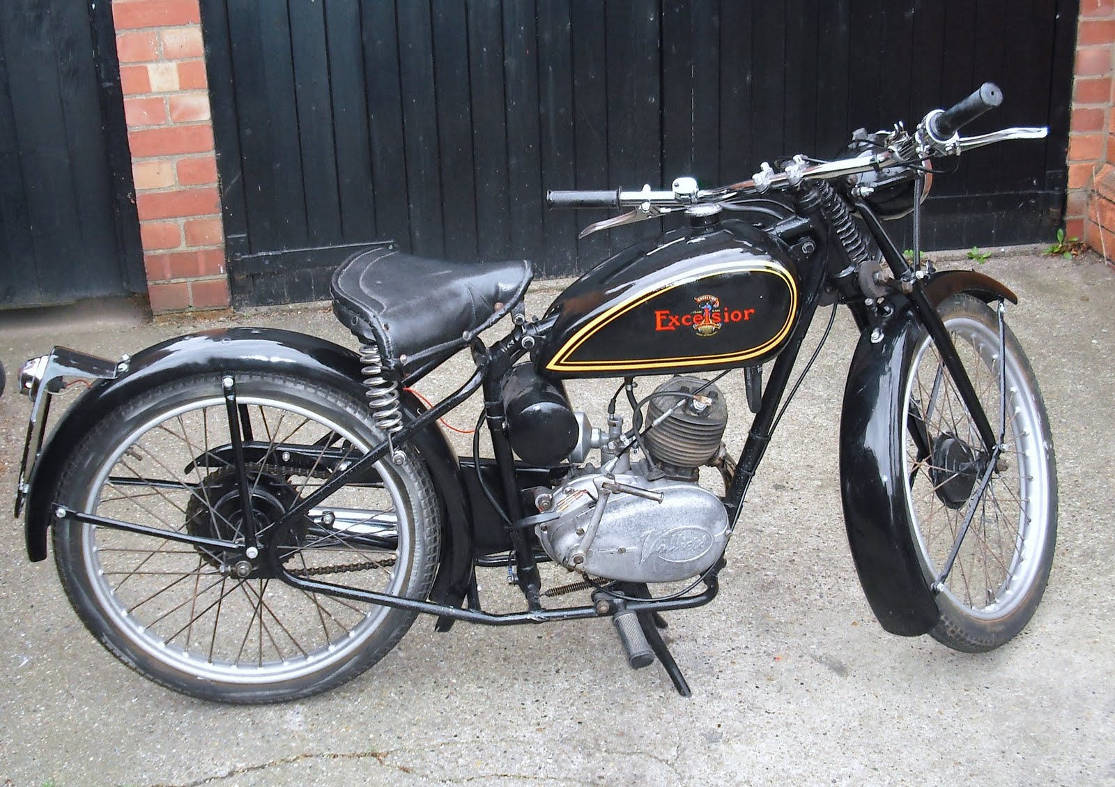 Excelsior Consort 98cc Motorcycle | Reviewmotors.co