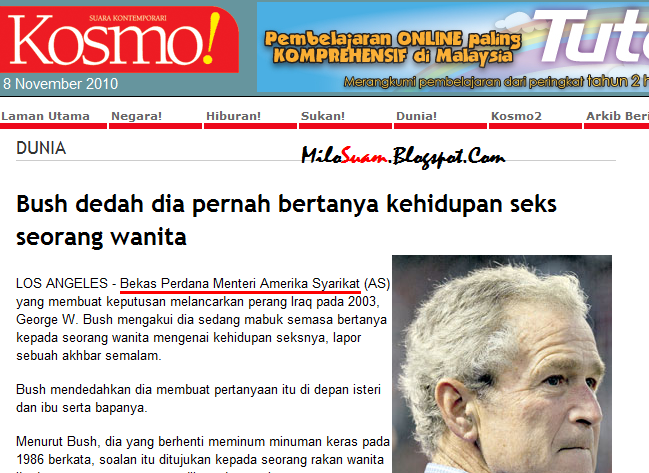 Pakatan Rakyat: MiLo SuaM