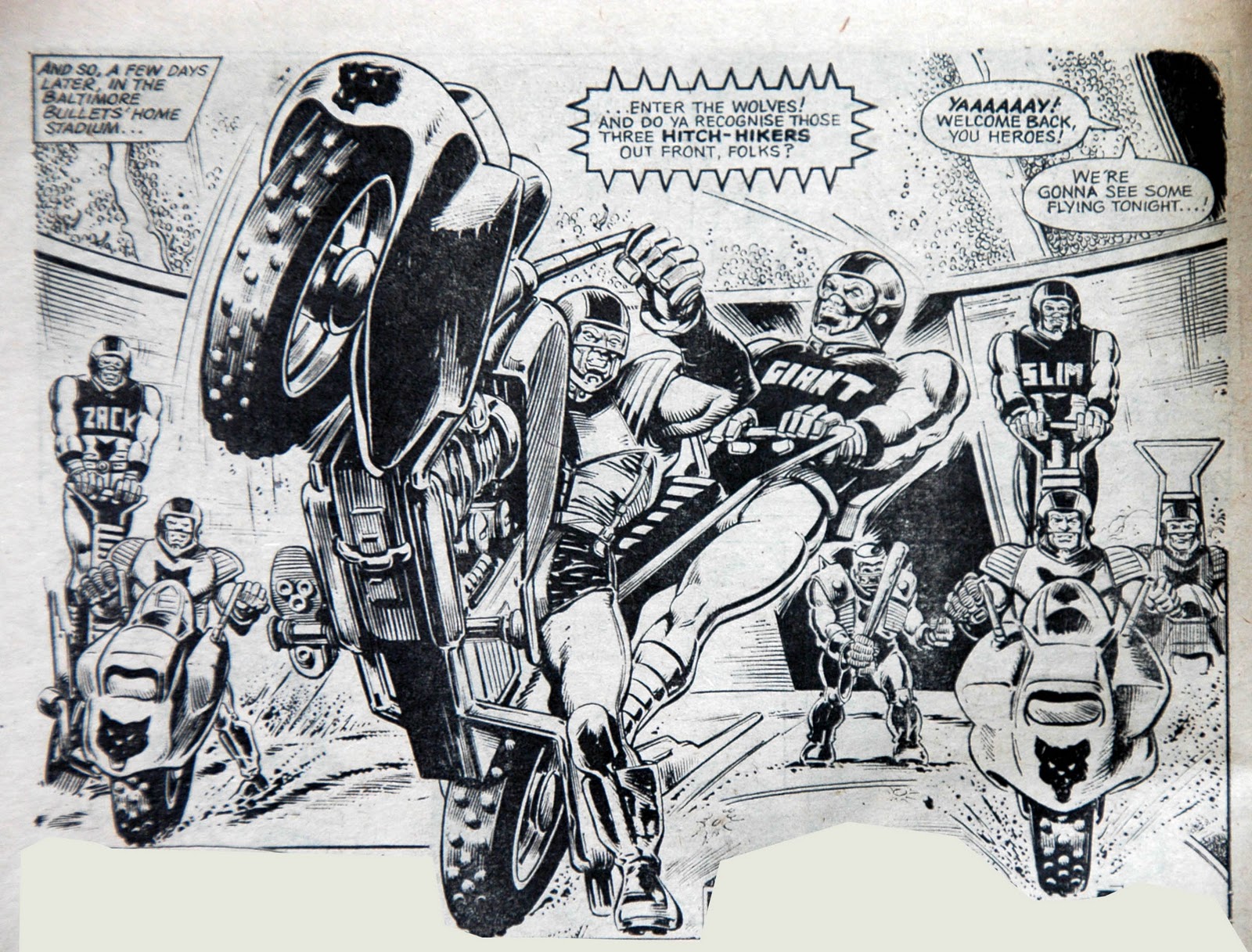G e o r d i e B i k e r: Motorcycles in Comic Art 2000AD INFERNO