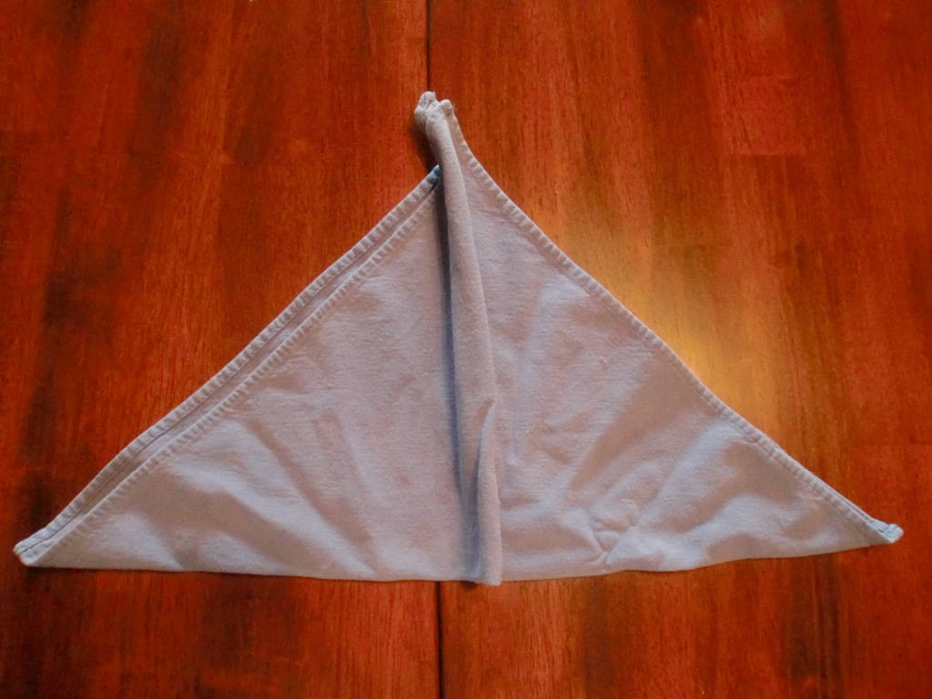 Fleur de Lis Napkin Folding