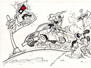 Cartoon Pictures Of Crazy Drivers