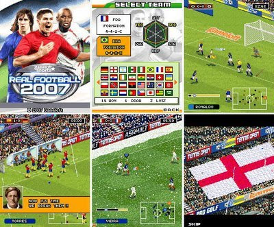 Mas descargas: Juego Real Football 2007 128x160