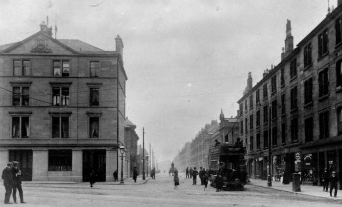 Tour Scotland: Old Photograph Springburn Scotland