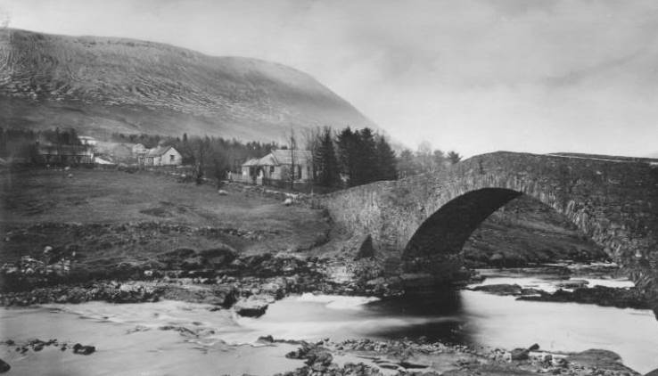 Tour Scotland: Old Photographs Bridge of Orchy Scotland