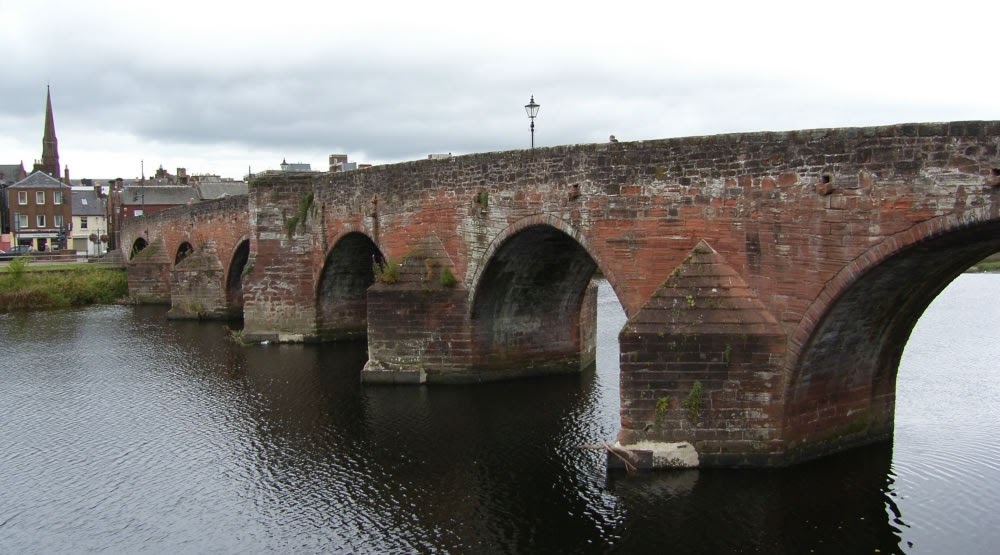 Tour Scotland: Tour Scotland Photograph Video Devorgilla Bridge Dumfries