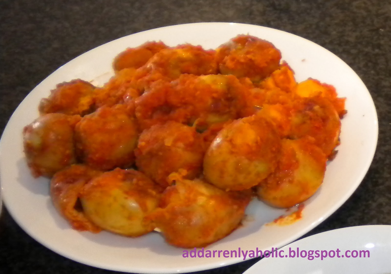 My Little kitchen life: Telur balado