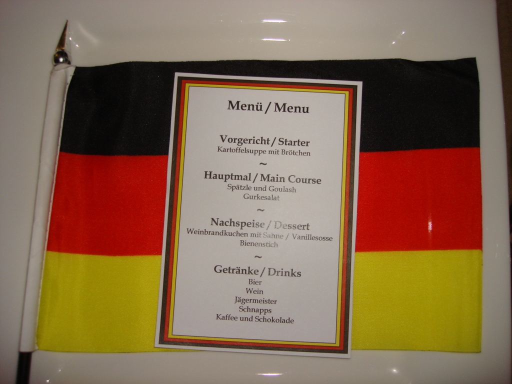 Dinner Club: True German Dinner
