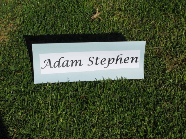 **Adam's Name Gallery**
