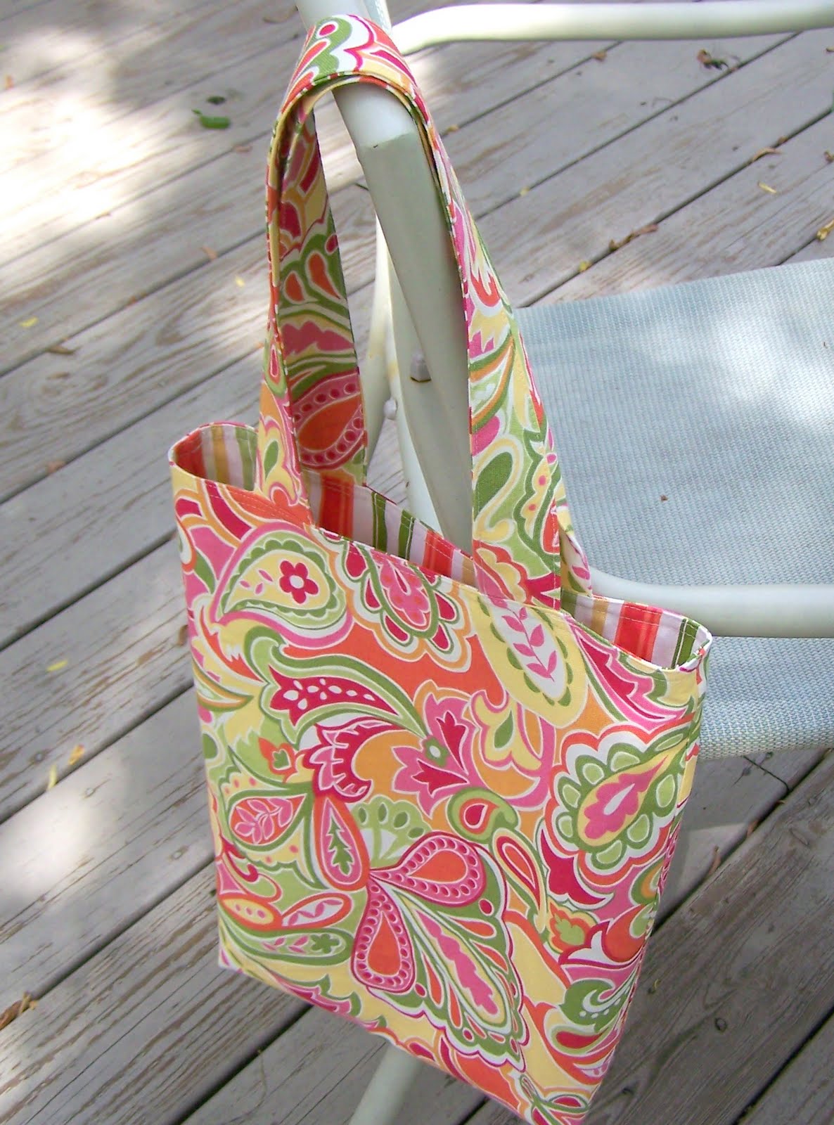 Reversible Tote Tutorial | Maiden Jane