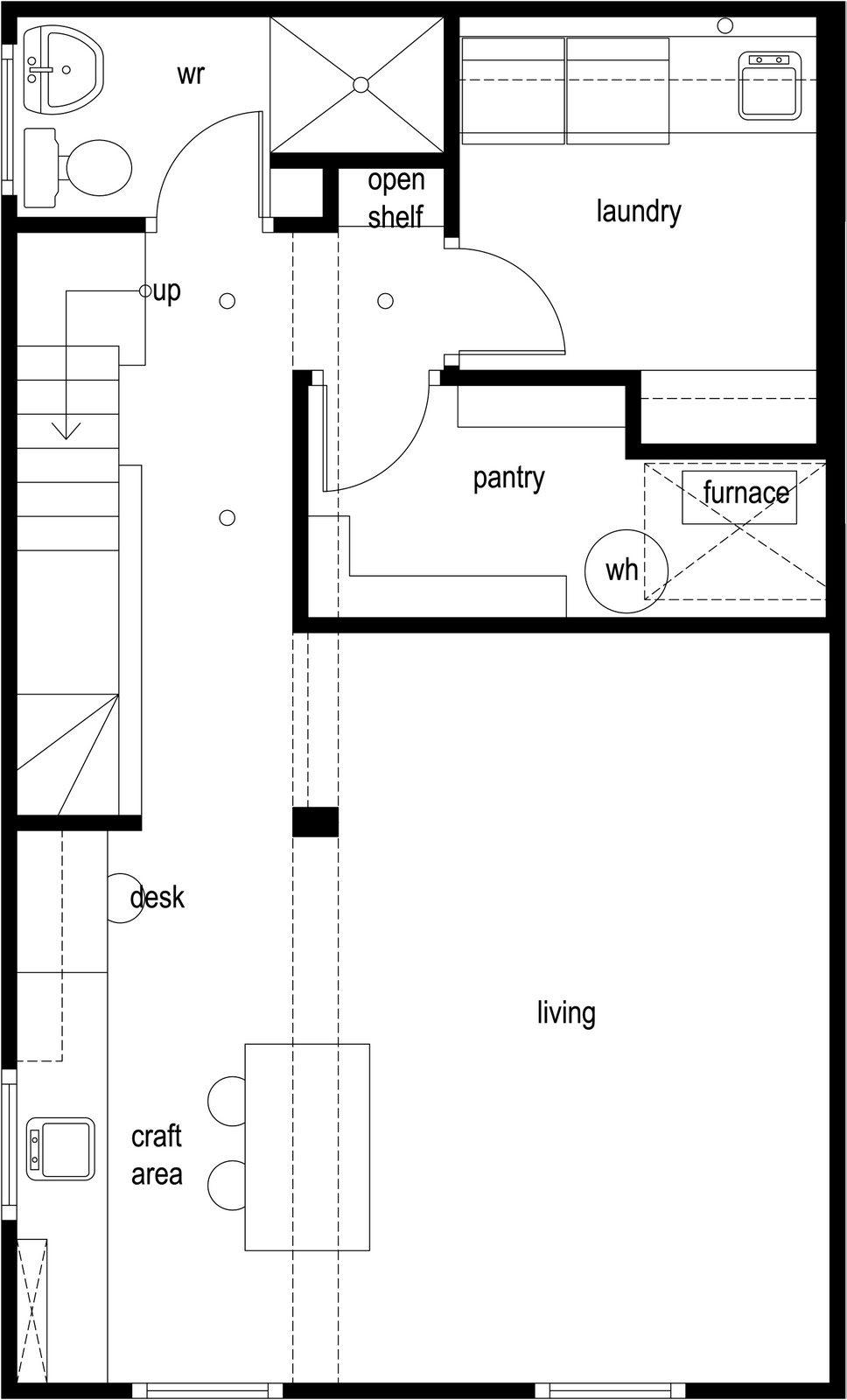 The Basement: Layout Options - Rambling Renovators