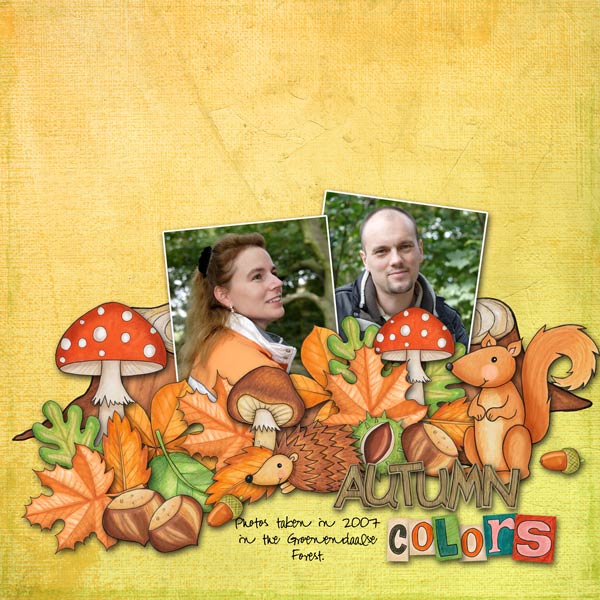 Scrappie Irene: New doodles by Kate Hadfield: Autumn Afternoon!