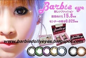 Barbie Eye Color Contact Lens: Barbie Eye Lens