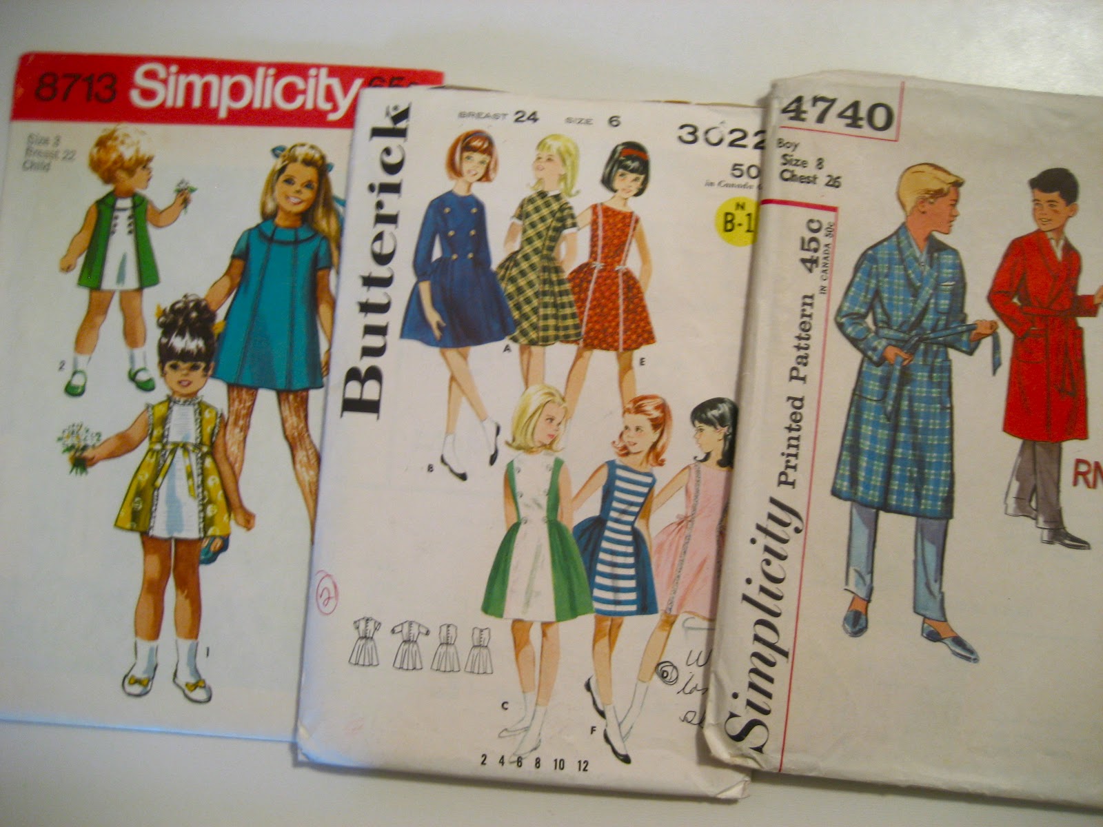 a little gray: Vintage Kids Patterns