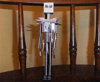 Jack Skellington Papercraft 2 ~ Paperkraft.net - Free Papercraft, Paper ...