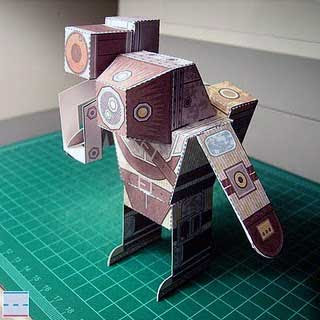 BioShock 2 - Rumbler Big Daddy Papercraft ~ Paperkraft.net - Free ...