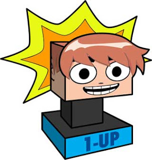 Cubee Scott Pilgrim 1UP Papercraft ~ Paperkraft.net - Free Papercraft ...