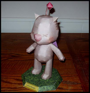 Final Fantasy Papercraft - Lulu's Moogle ~ Paperkraft.net - Free ...